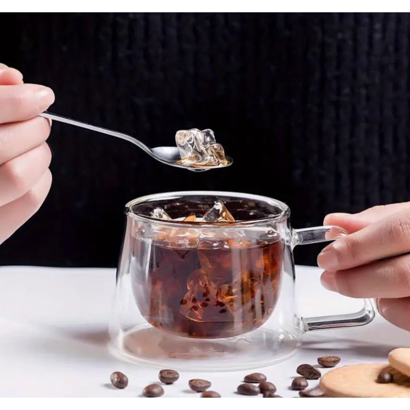 Set 2 Pahare Cafea/Cappuccino/Ceai 200ml Hot&Cold